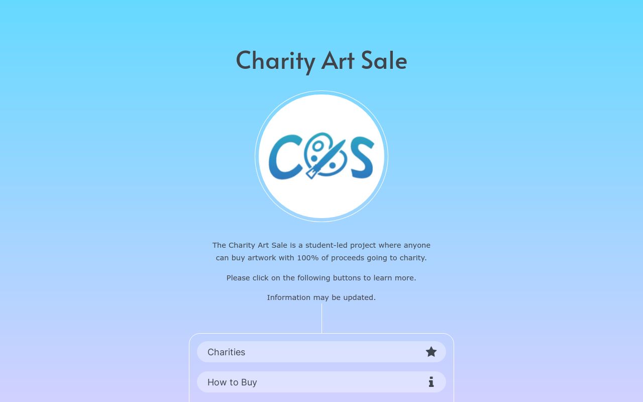 Charity Art Sale